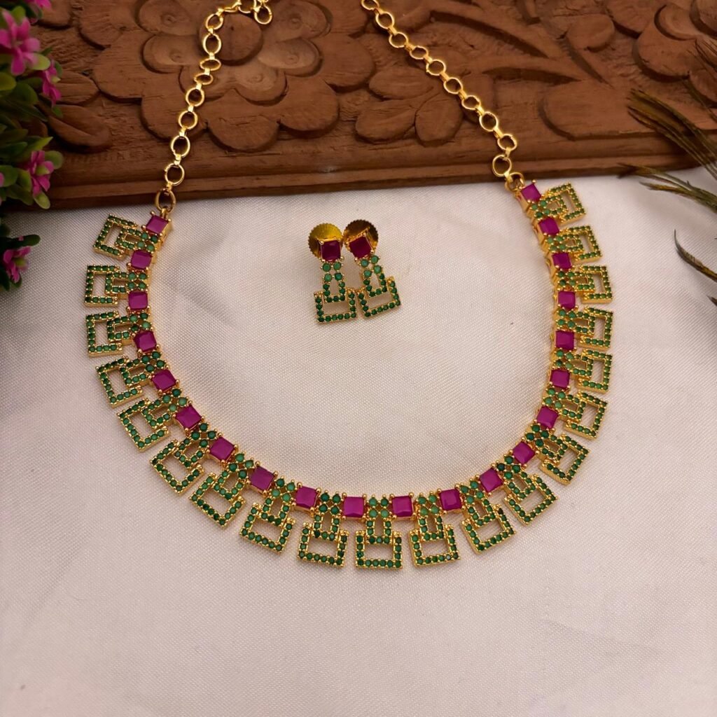 Matte Finish Necklace TLOB MAT0002 – Trendy Look Online Boutique